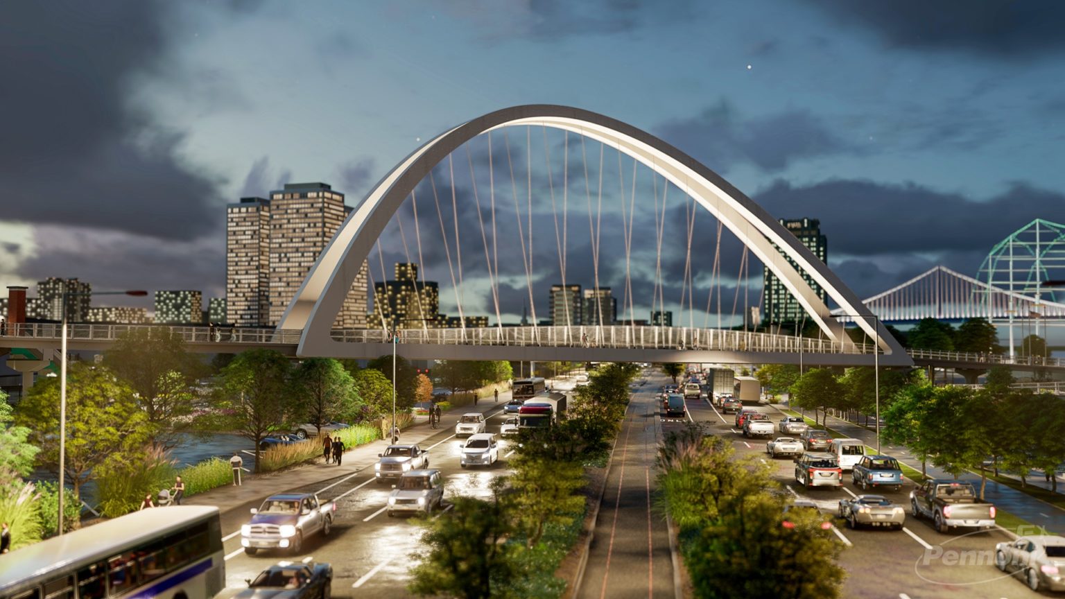 New South Street Pedestrian Bridge Extension to Connect Philly to the ...